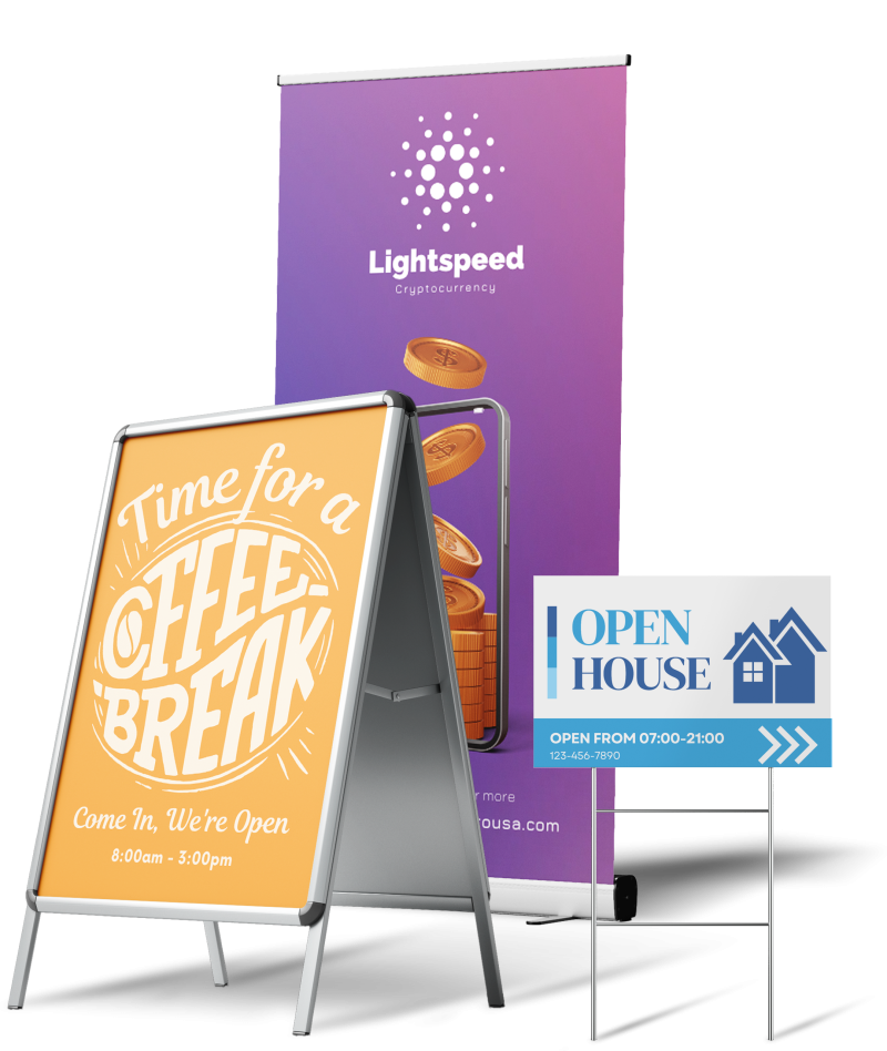 Get Noticed with Tailor-Made Custom Signs